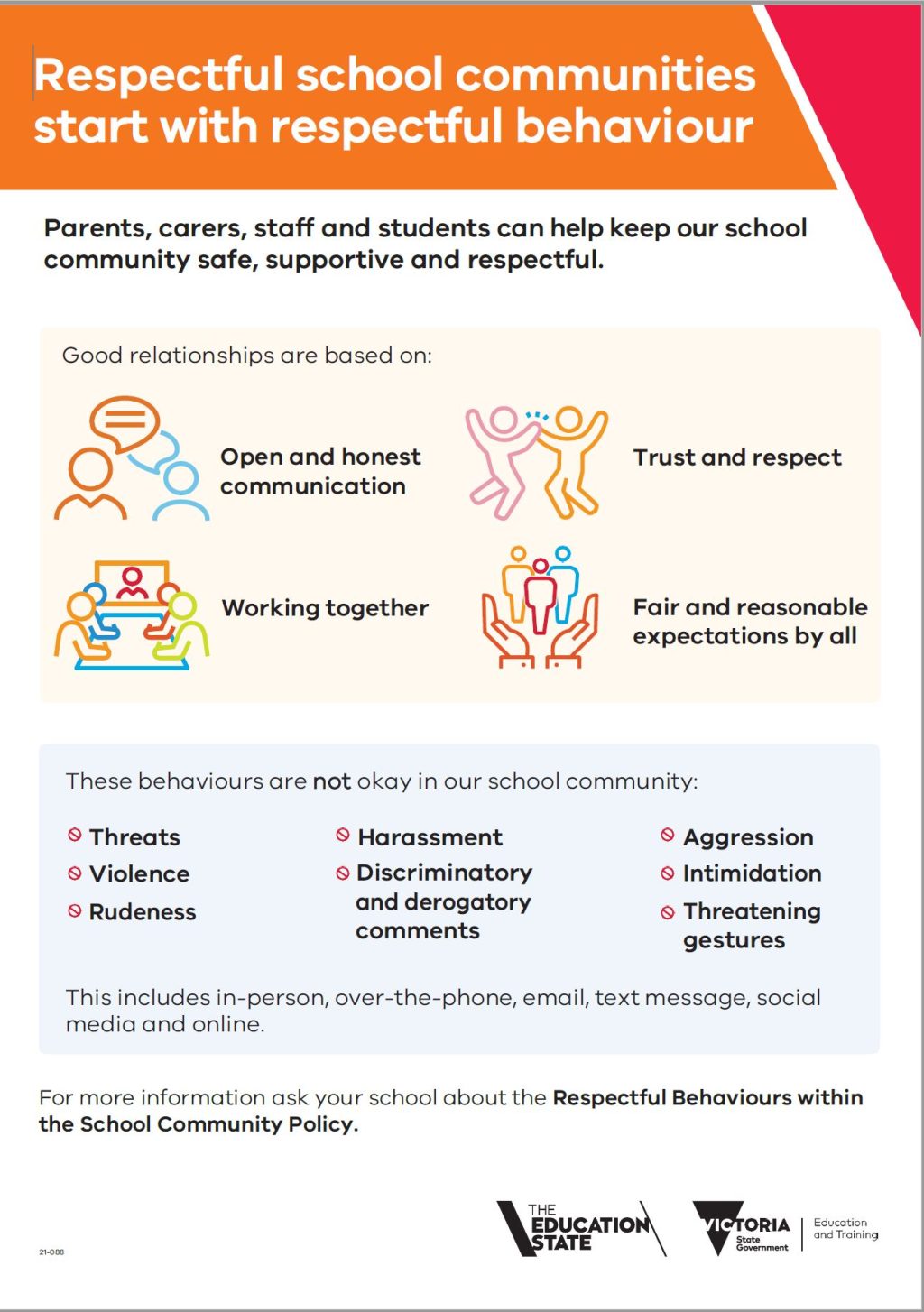 Safe School Community - Craigieburn Secondary College