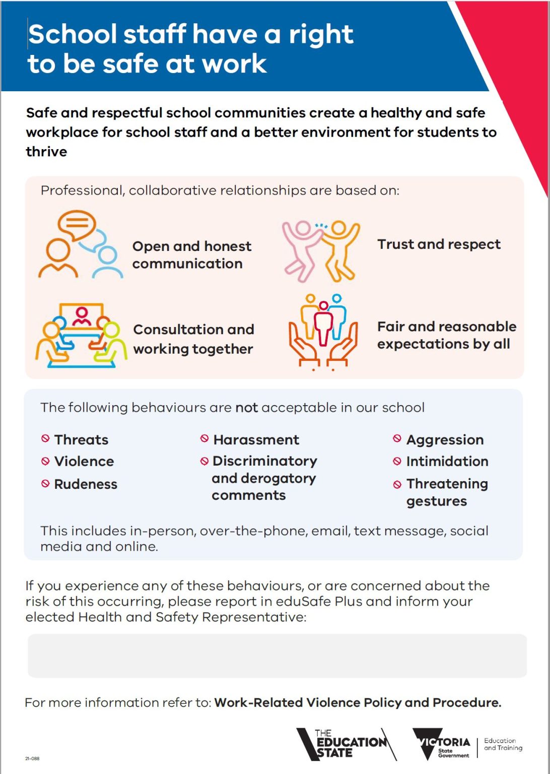 Safe School Community - Craigieburn Secondary College